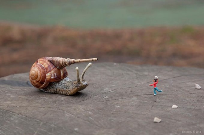 "New York" photo-series by Slinkachu > FREEYORK