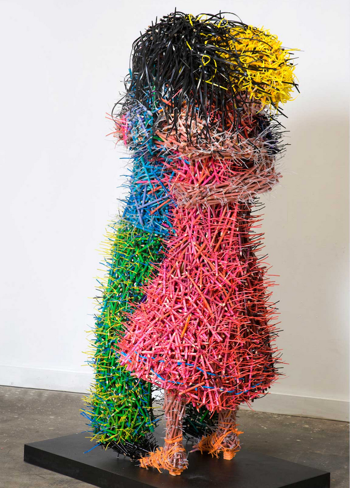 Stunning Sculptures Made Out Of Colored Pencils | FREEYORK