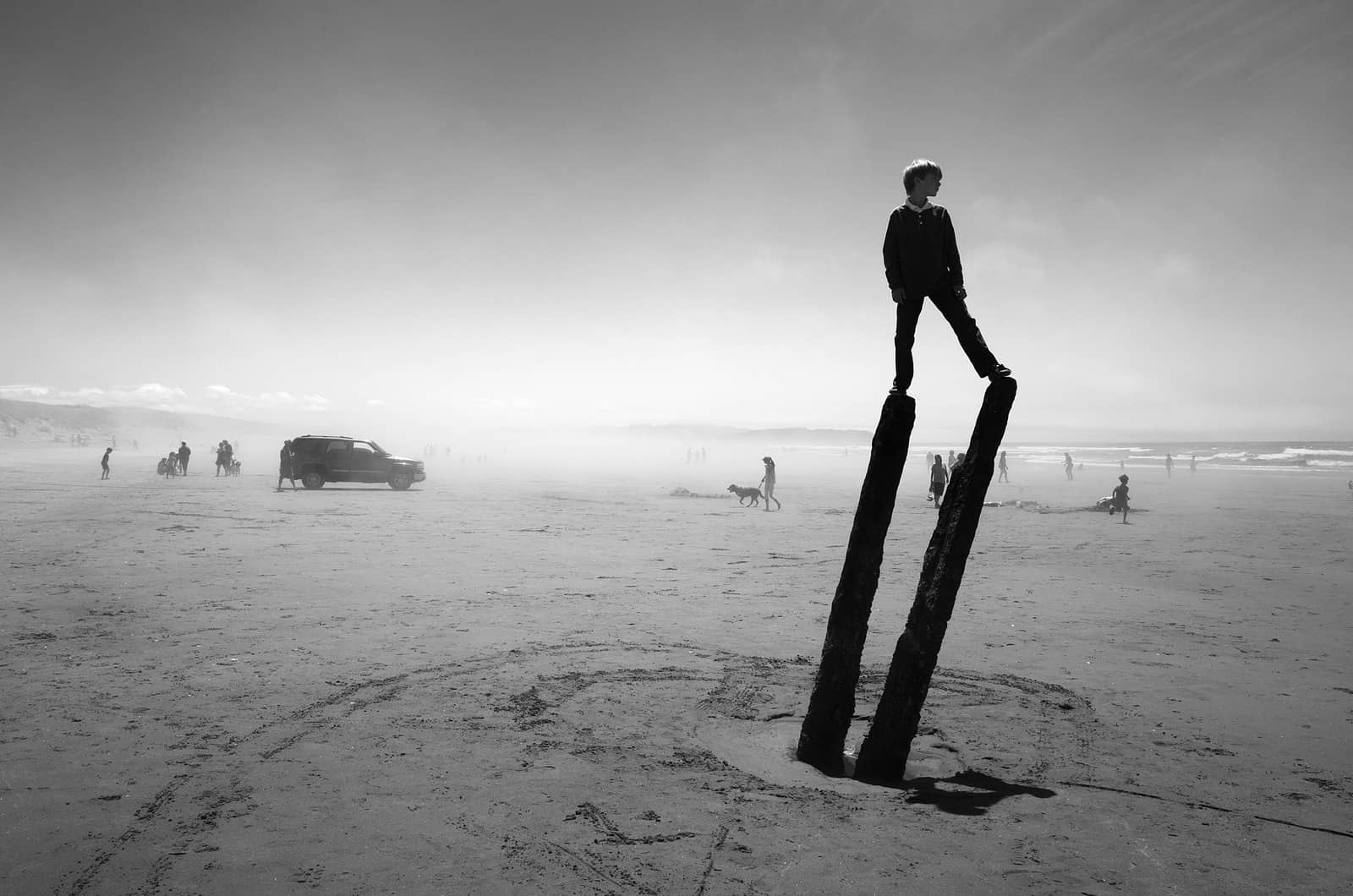 Photographer Shoots Silhouette in Mysterious Landscapes | FREEYORK