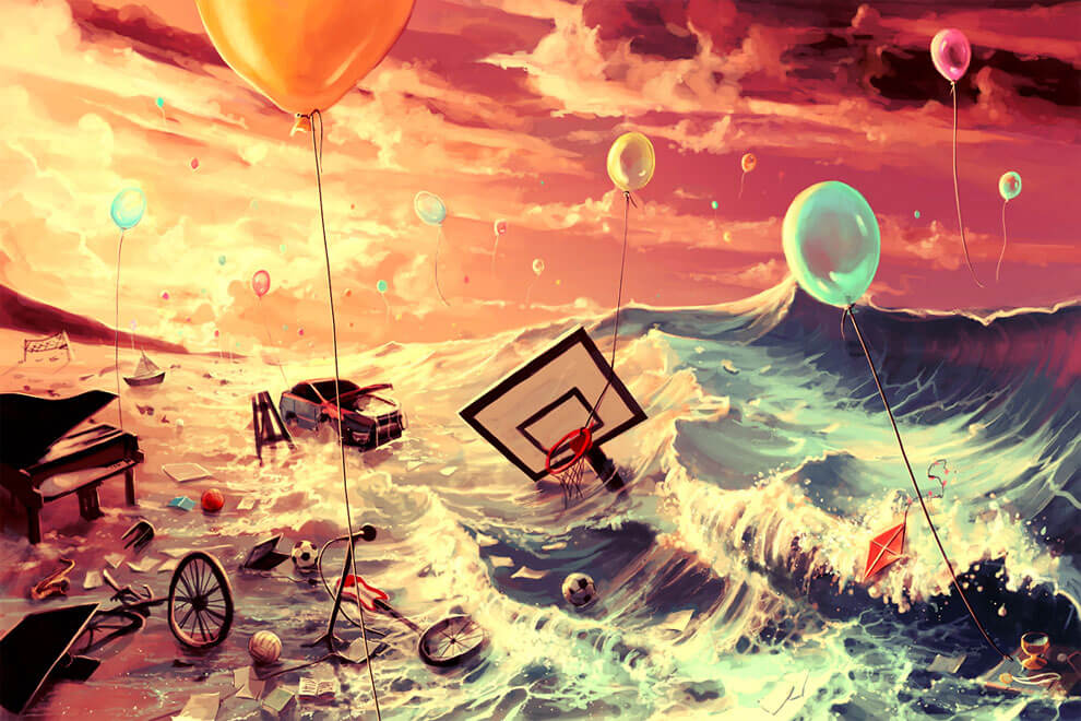 Stunning Abstract Illustrations Of Cyril Rolando | FREEYORK