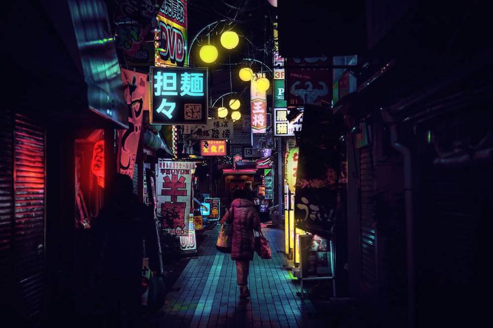 Beauty of Tokyo's Neon Streets at Night by Liam Wong | FREEYORK