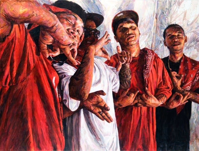 "THIS CRAZY LIFE" - Figurative Paintings Of Gang Members by Michael ...