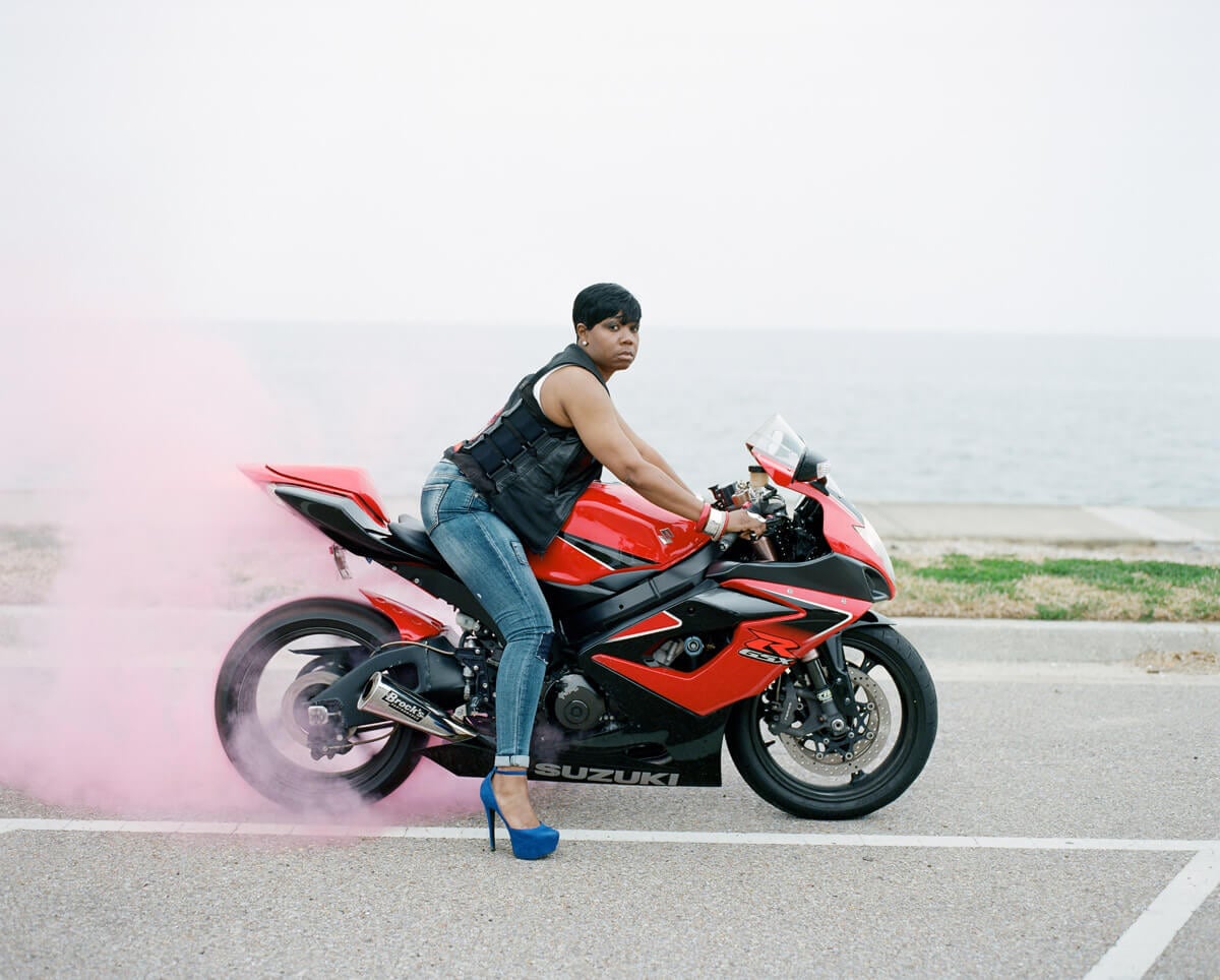 Epic Photos Of New Orlean's Ladies-Only 'Caramel Curves' Biker Gang ...