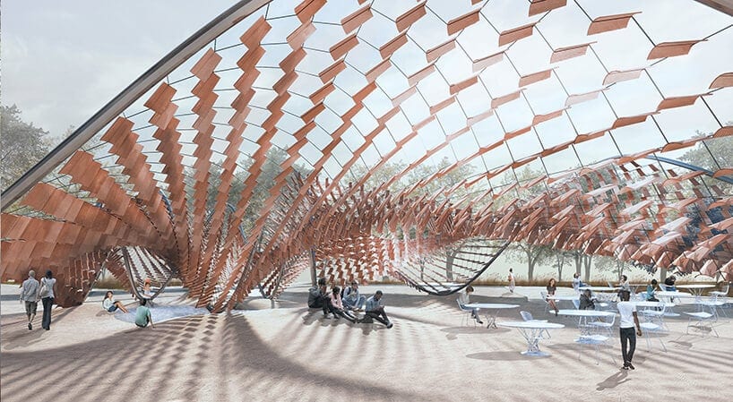 Geometrically Complex "Flocking Tejas" Construction by BASE Studio ...