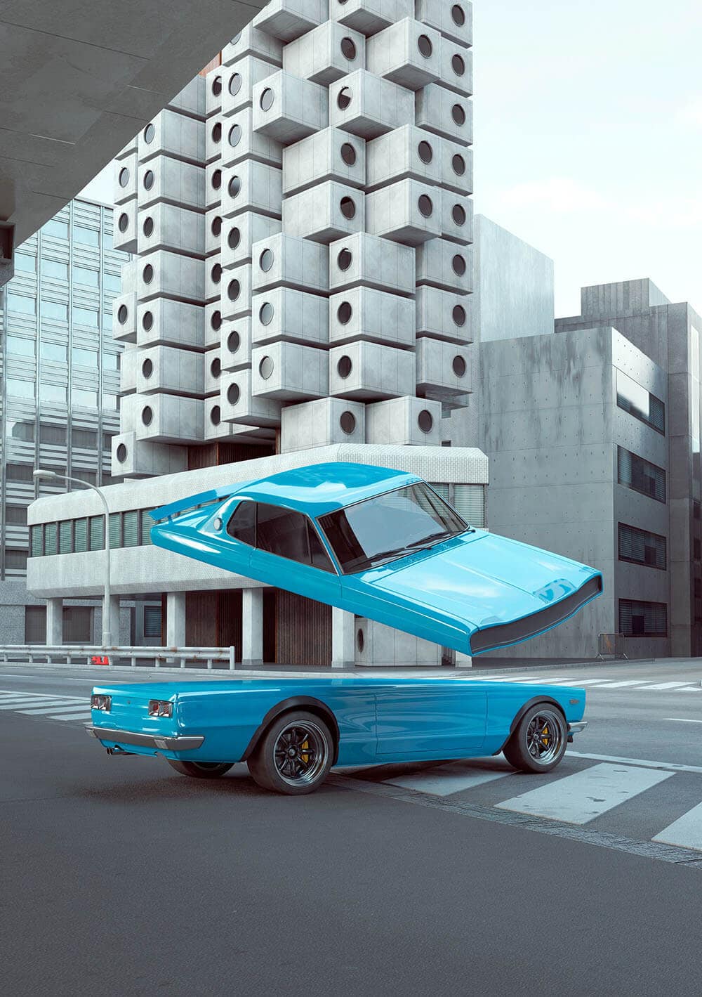 Elastic and Twisted Volkswagen Designs by Chris Labrooy - FREEYORK